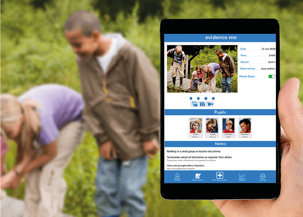 Evidence Me – An Observation and Assessment Suite with a Host of Time ...